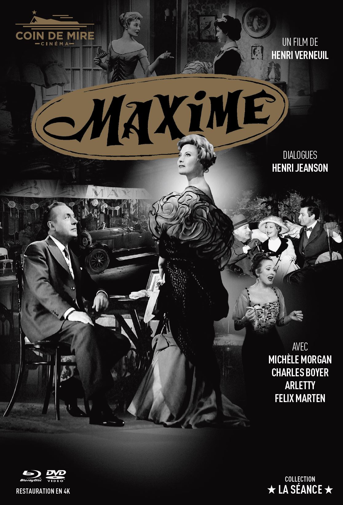 MAXIME film de 1958 comédie sur la femme libérée de la Belle époque – La boutique Coin de Mire ...